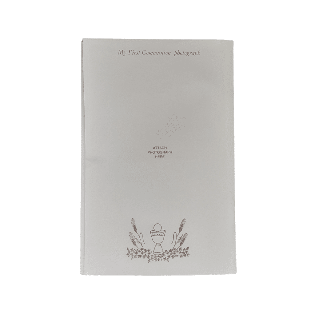 A Remembrance of Your First Holy Communion Booklet for a Girl ...