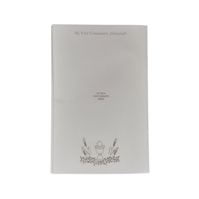 A Remembrance of Your First Holy Communion Booklet for a Girl ...