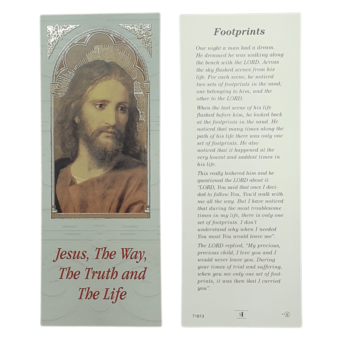 Jesus Bookmark » Catholic Devotions