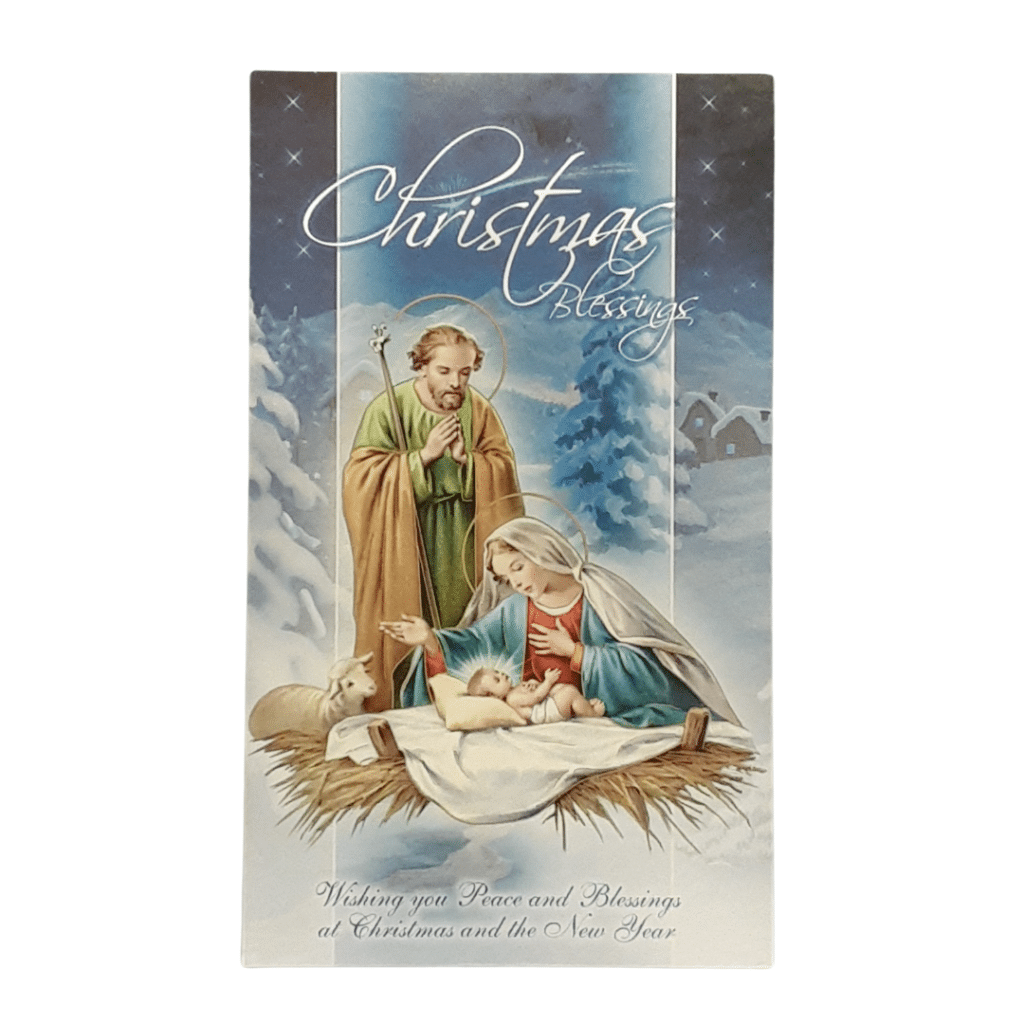 Christmas Blessing Greeting Card » Catholic Devotions