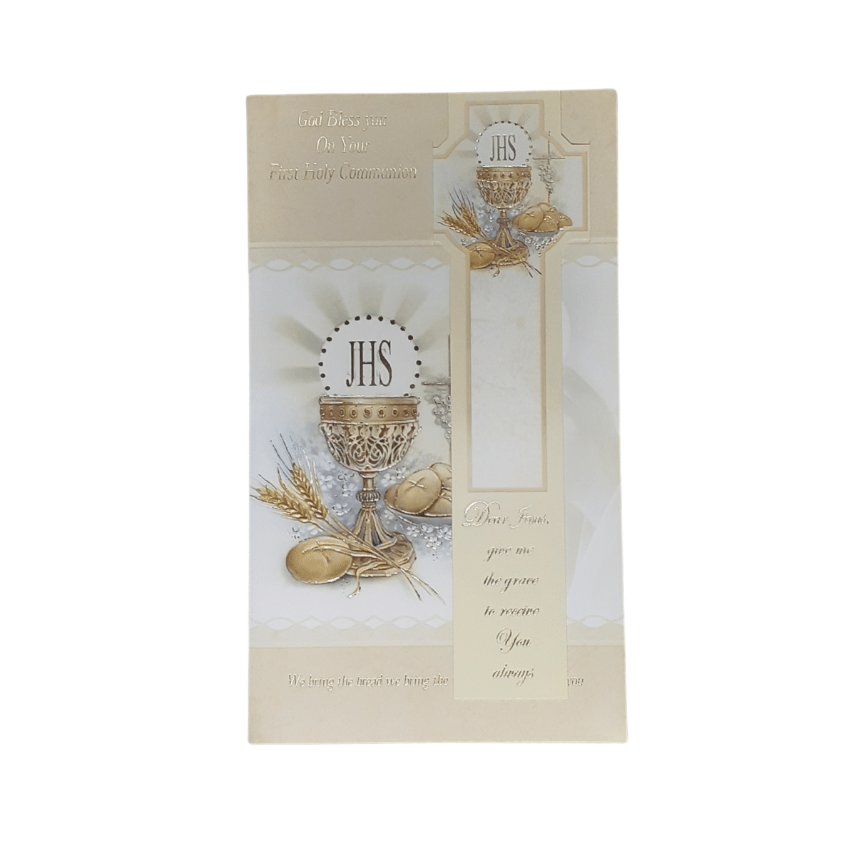 Unisex First Holy Communion Card » Catholic Devotions