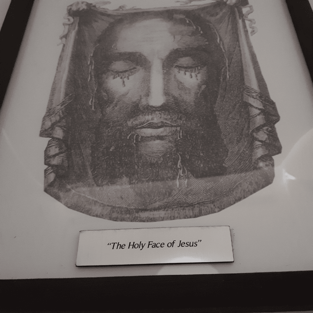 Wooden Framed Holy Face of Jesus » Catholic Devotions