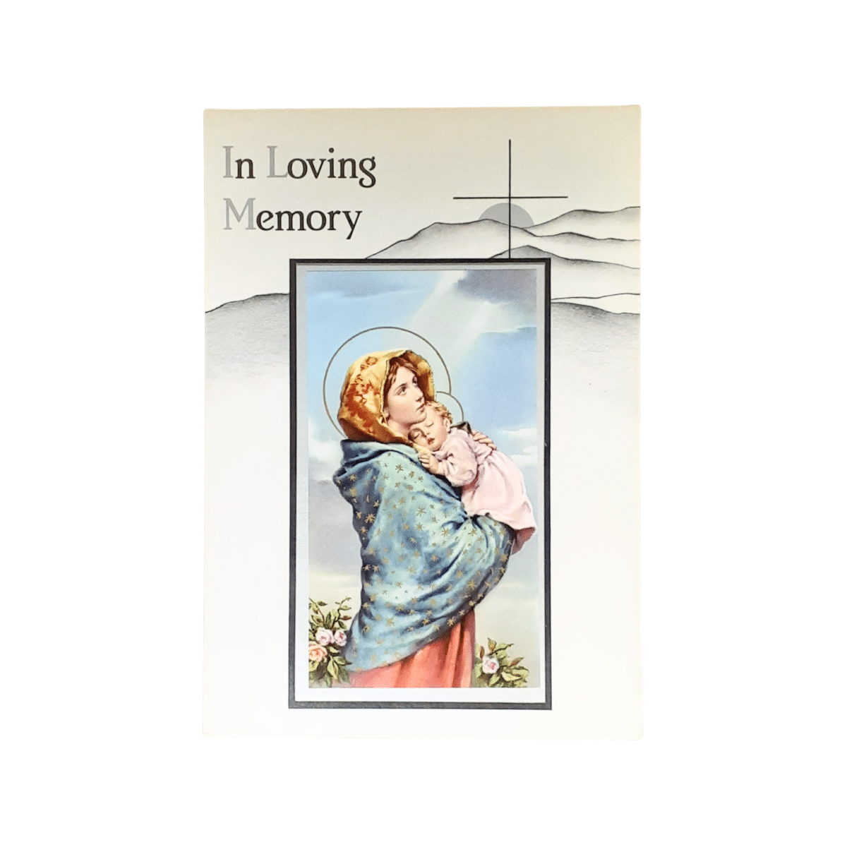 In Loving Memory Mass Card Mary of the Streets » Catholic Devotions