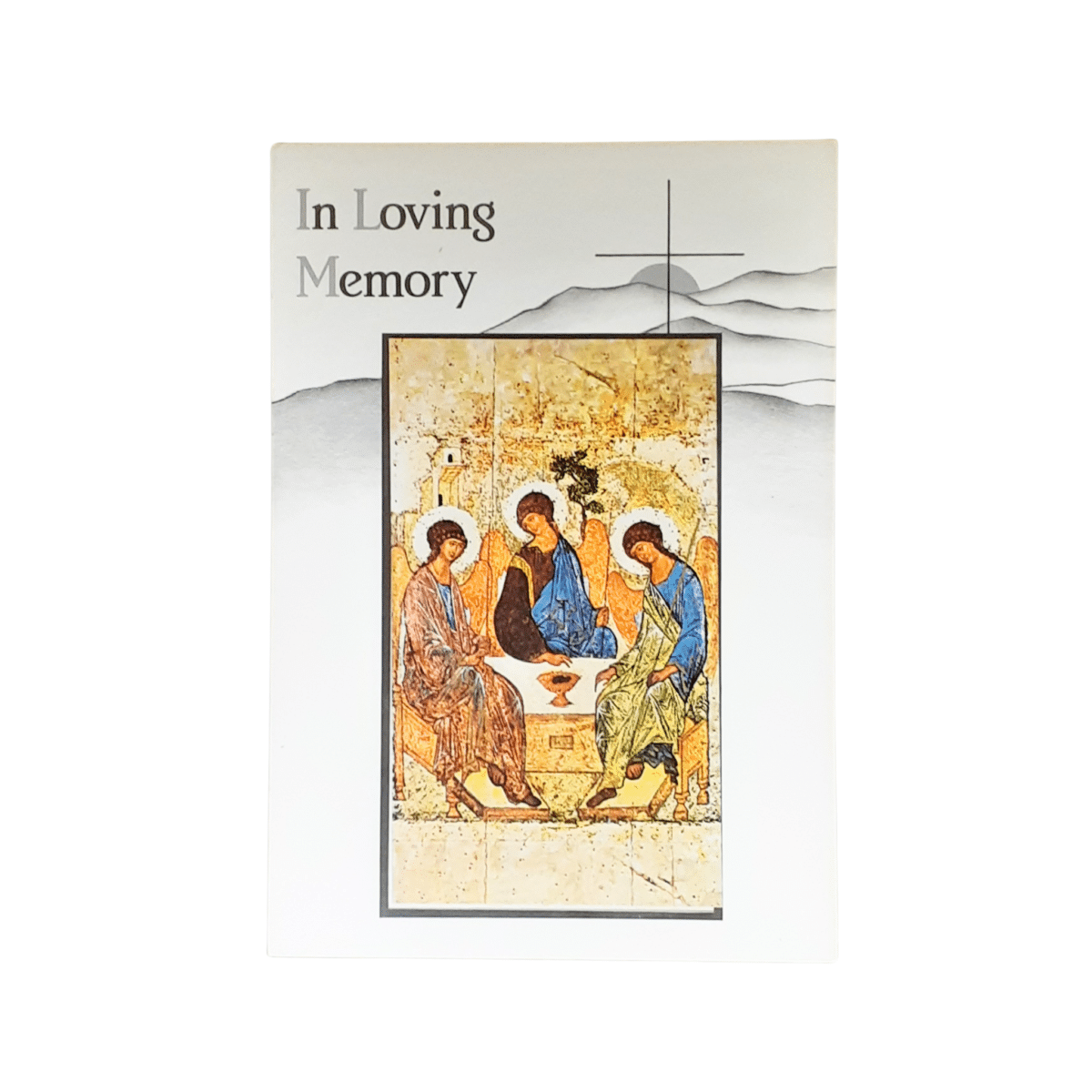 In Loving Memory Mass Card Holy Trinity » Catholic Devotions