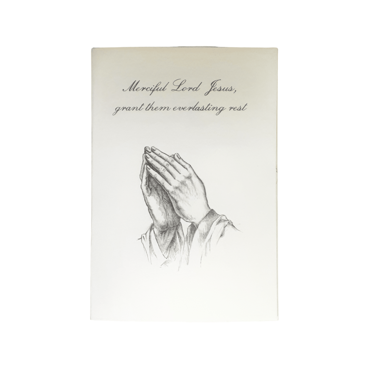 In Loving Memory Mass Card Our Lady of Grace » Catholic Devotions
