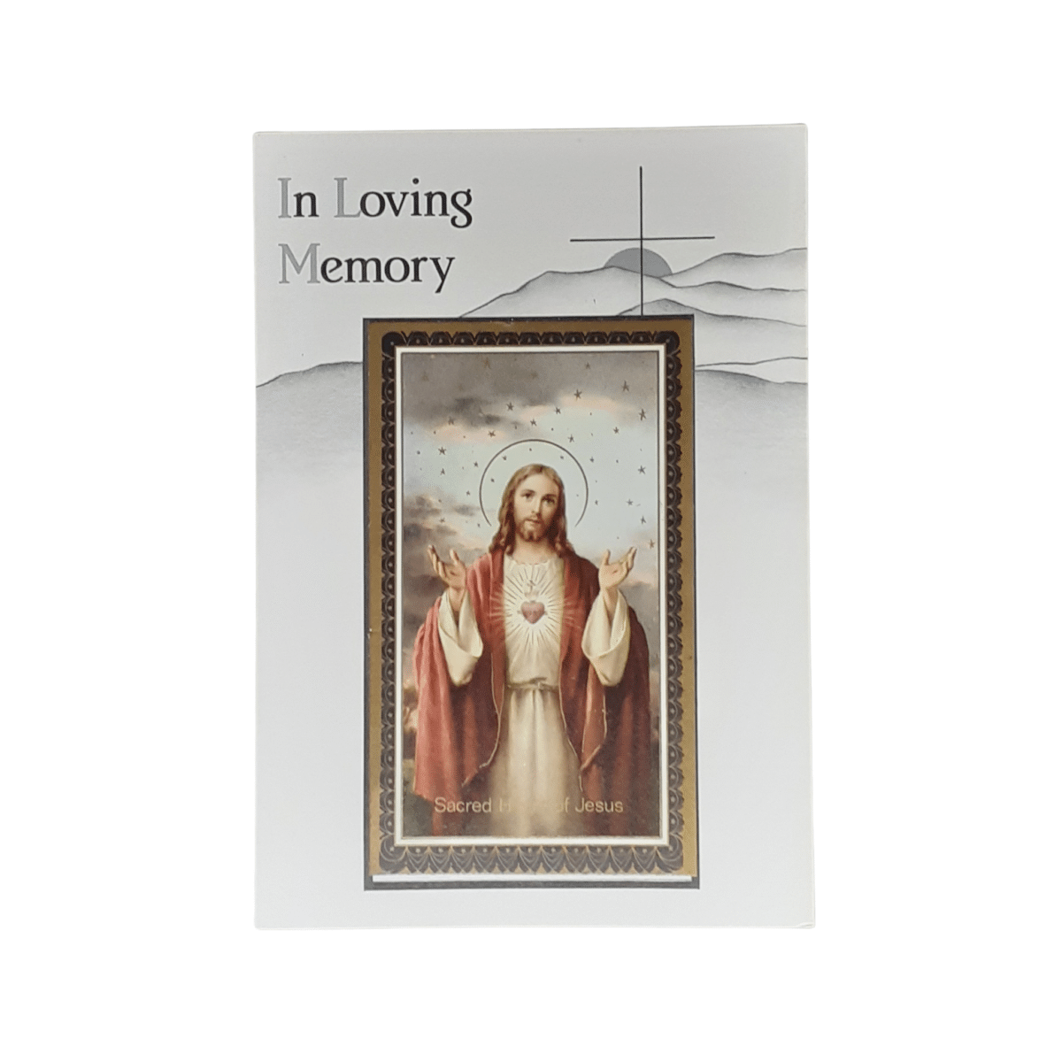 In Loving Memory Card Sacred Heart Of Jesus Catholic Devotions