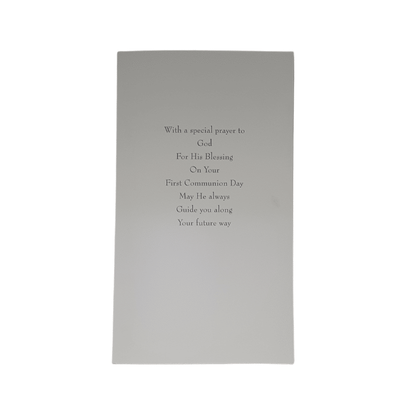 God Bless You First Holy Communion Card » Catholic Devotions